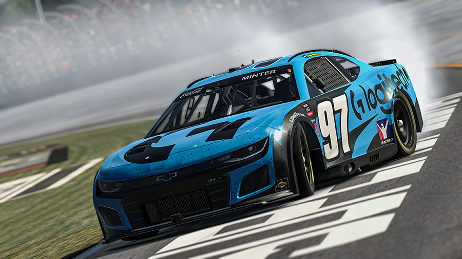 Tucker Minter punches playoff ticket with eNASCAR Coca-Cola iRacing ...